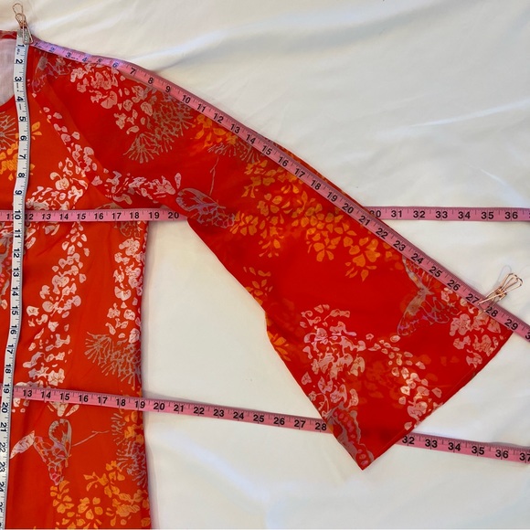 Vintage | Dresses | Vintage Andrade Hawaiian Holomuu Watteau Train ...